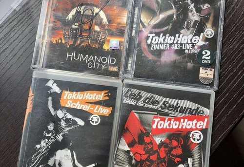 DVD Tokio Hotel коллекция оригинал с автографом