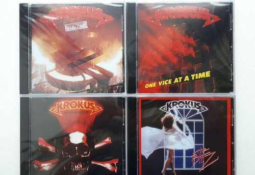 CD диски Krokus, Airbourne, Hardbone