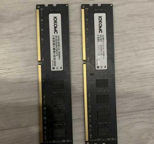 Оперативная память DDR3 8GBX16