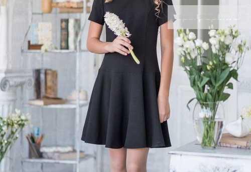 Новое школьное платье 152-158 см черное