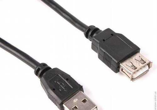 Удлинитель кабеля USB 2.0 (1.8м.) экран