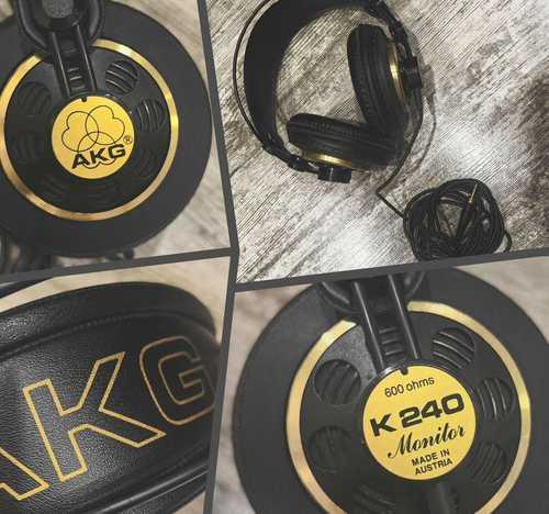AKG k240 monitor 600 omh Made in Austria