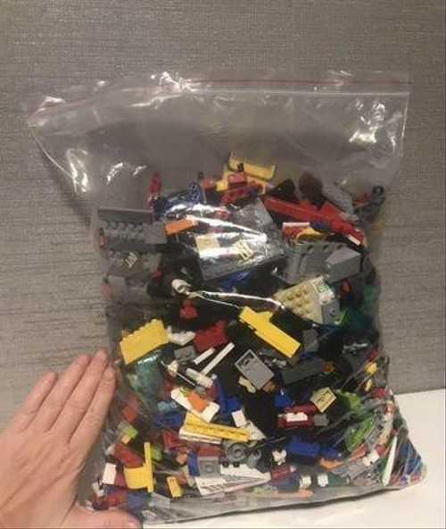 Lego оригинал россыпью 1,5 кг