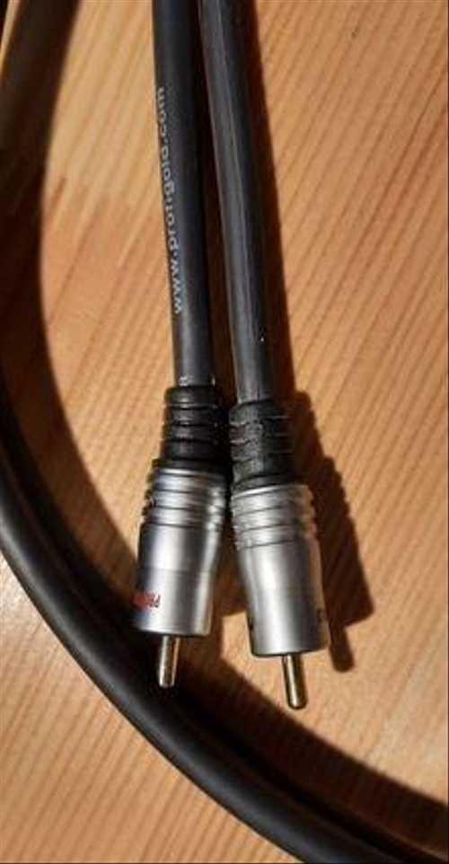 Межблочный кабель 2 RCA Profigold