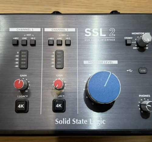 Аудиоинтерфейс Solid State Logic SSL 2