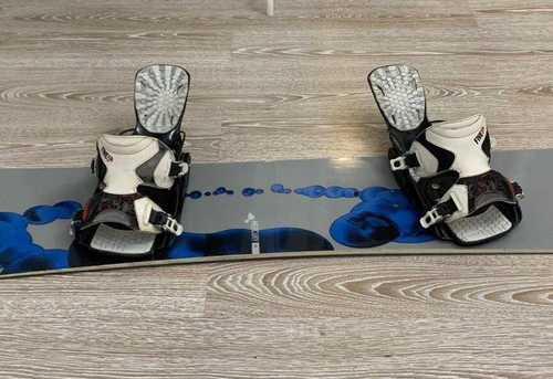 Сноуборд Flow 164 с креплениями Flow