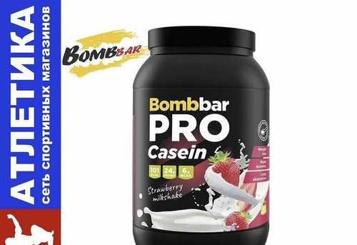 Протеин BombBar Pro Casein 900 гр. клубника