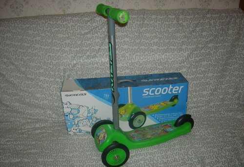 Самoкaт трехколесный Кrеiss scooter