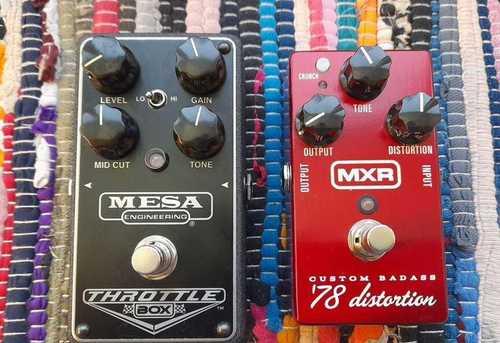 Гитарные Педали MXR M78/ Mesa Boogie Throttle Box