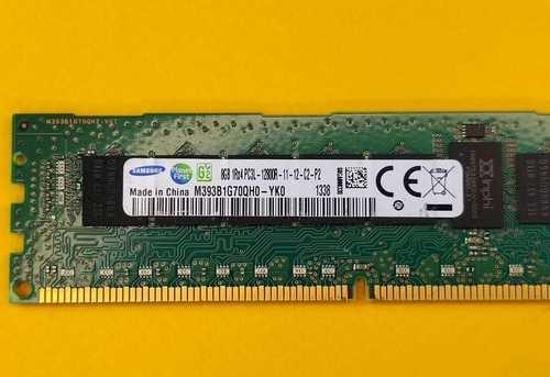 DDR3 8GB 1600 MHz ECC REG samsung 1Rx4 Серверная