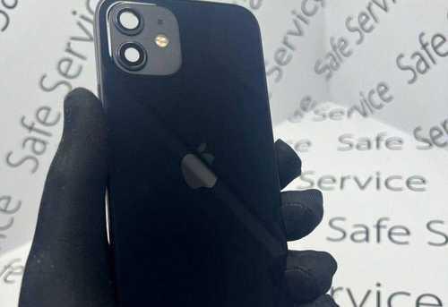 Корпус iPhone 12 черный оригинал в сборе с платой