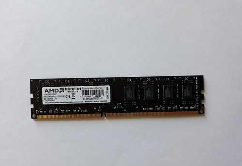 Оперативная память 8 Gb DDR3 AMD Radeon 1600Mhz