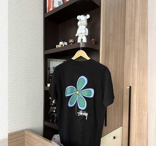 Футболка Stussy Flower цветок Tee SS22