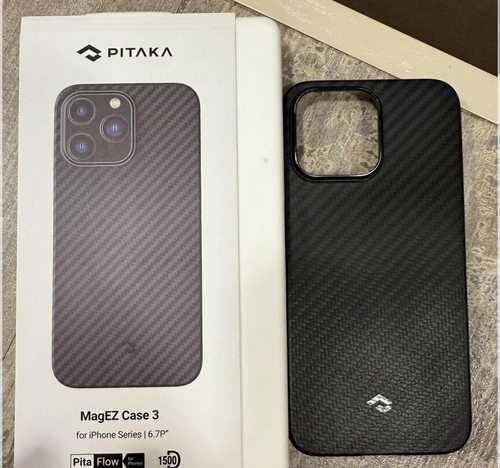 Чехол на iPhone 14 pro max pitaka(питака)