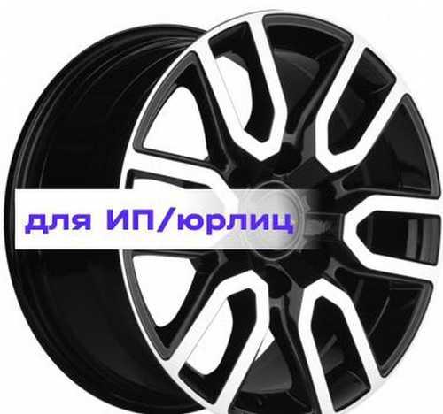 Khomen Wheels 8x17/6x139,7 ET36 D100,1 KHW1723 (Tank 300) Black-FP