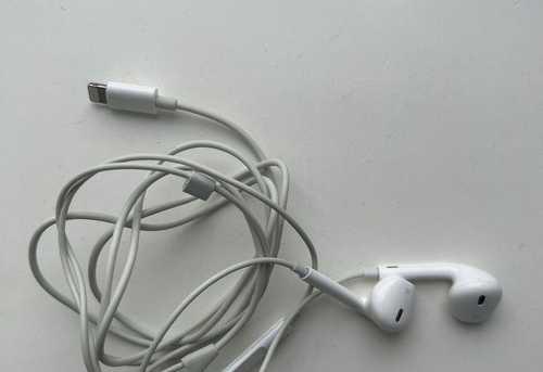 Наушники apple earpods lightning