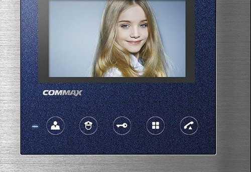 Commax CDV-43M(Metalo) синий монитор видеодомофона