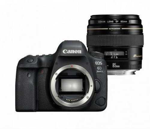 Canon 6D mark ii KIT 85MM 1.8 (Абсолютно новый)