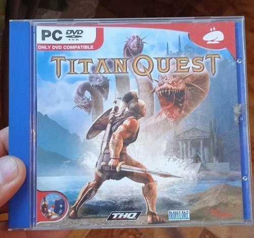 Titan Quest лицензия б/у царапки