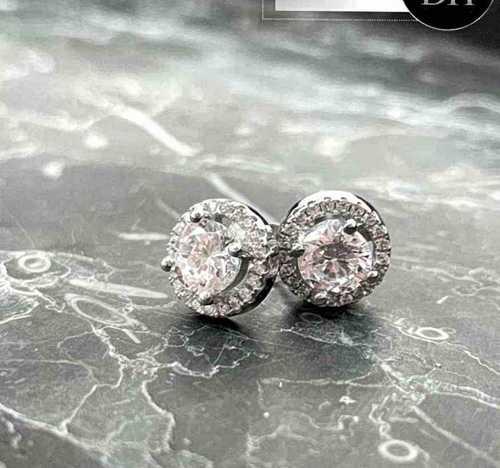 Серьги Tiffany из золота с бриллиантами
