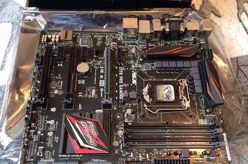 Материнская плата asus Z170 PRO gaming