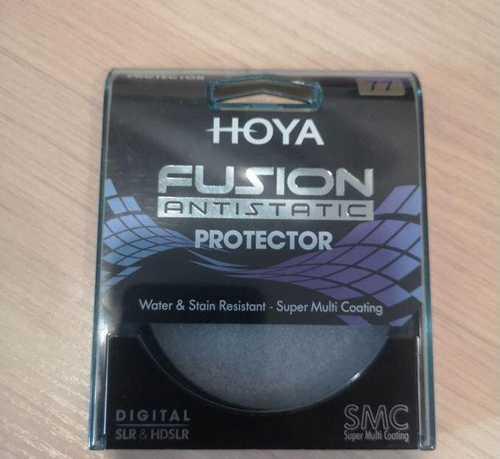 Светофильтр Hoya Fusion antistatic protector 77mm