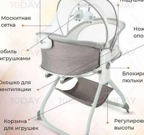 Детская люлька колыбель для новорожденных