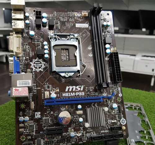 Материнская плата MSI H81M-P33 LGA 1150