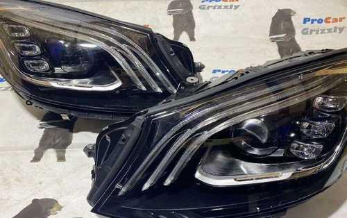 Фары Mercedes w222 s222 с дореста в рест Full Led