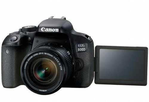 Фотоаппарат зеркальный Canon EOS 800D EF-S 18-55