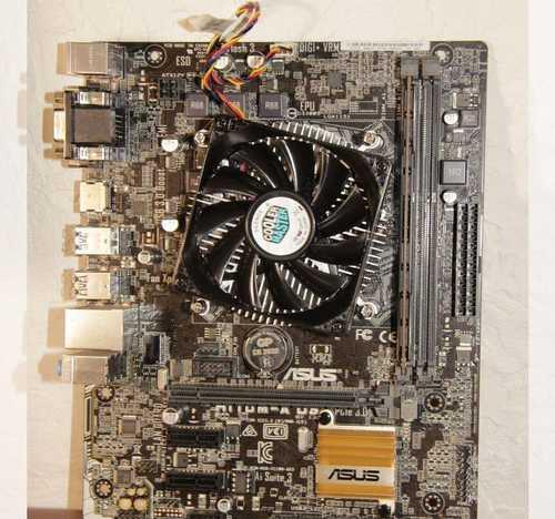 Комплект lga 1151, pentium g4400, 8gb DDR3