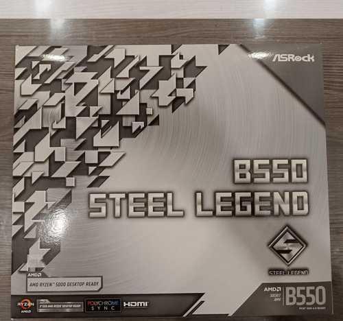 ASRock B550 steel legend гарантия скупка обмен