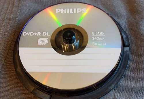 Диски DVD+R DL 8,5 Gb