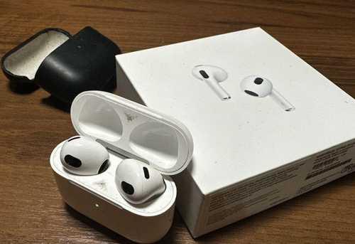 Беспроводные наушники apple airpods 3оригинал бу