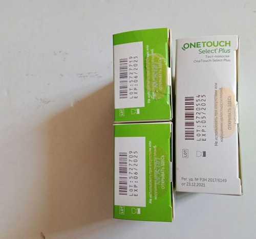 Тест полоски one touch select