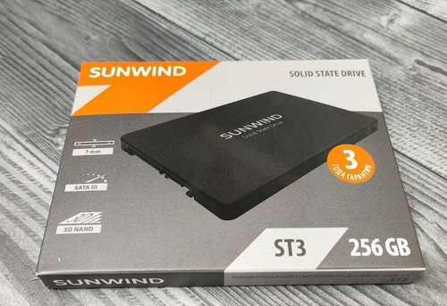 SSD накопитель SunWind ST3 256гб