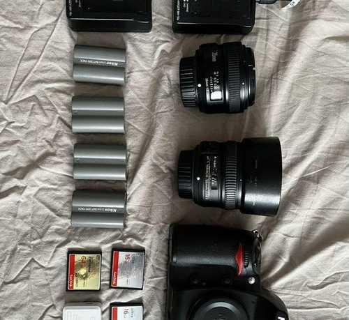 Nikon d700 комплект + 2 объектива