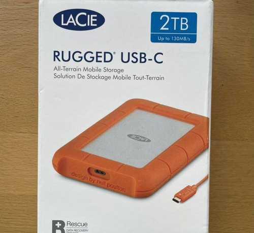 Lacie Rugged USB-C 2tb