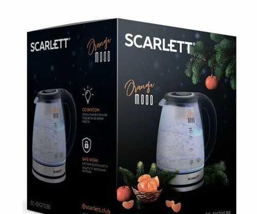 Электрический чайник Scarlett SC-EK27G36 (новый)