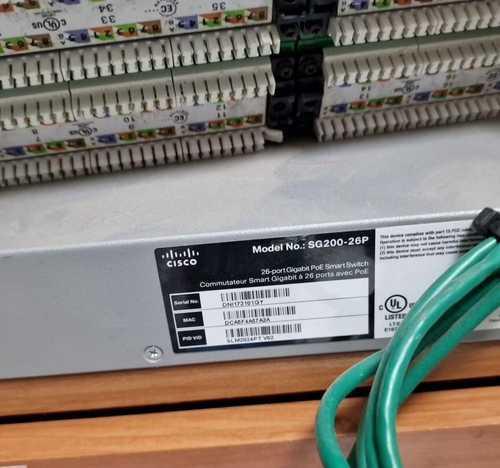 Северный шкаф,комуникации Cisco,ибп, крепёж