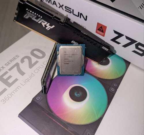 Комплект для сборки I7 13700kf, z790, 6400mhz   сж