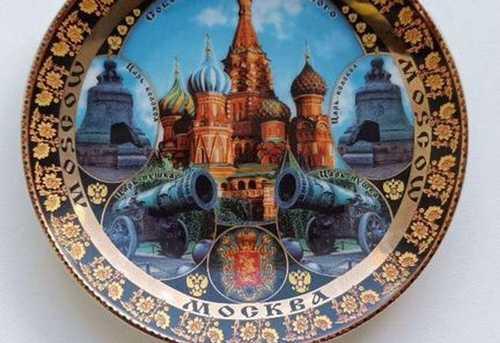 Тарелка декоративная Москва