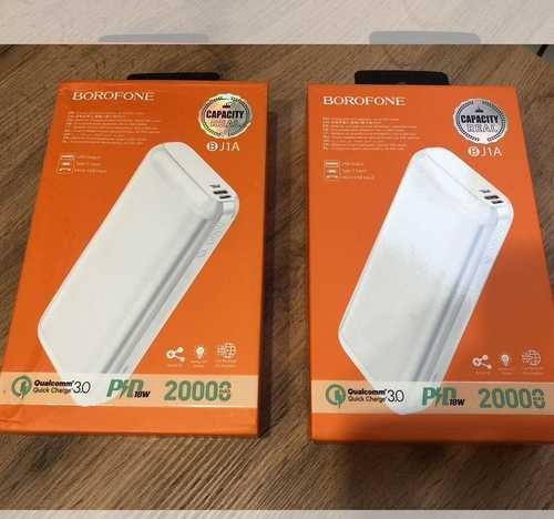 Внешний аккумулятор 20000 MAH borofone BJ1A