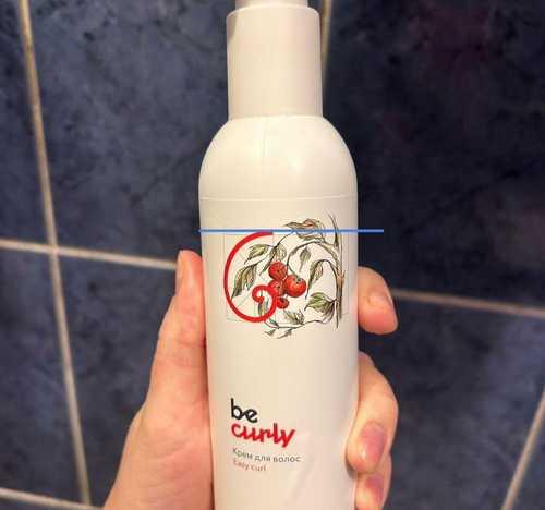 Крем для кудрявых волос be curly
