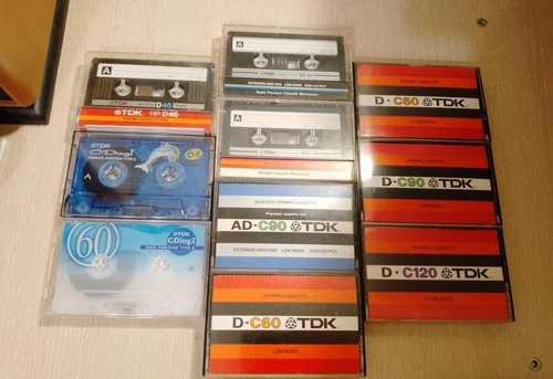 Аудиокассеты TDK набор