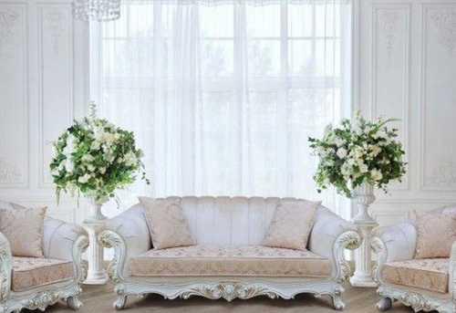 Мягкая мебель лорена белый