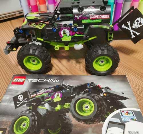 Конструктор lego Technic 42118 Monster Jam Grave D