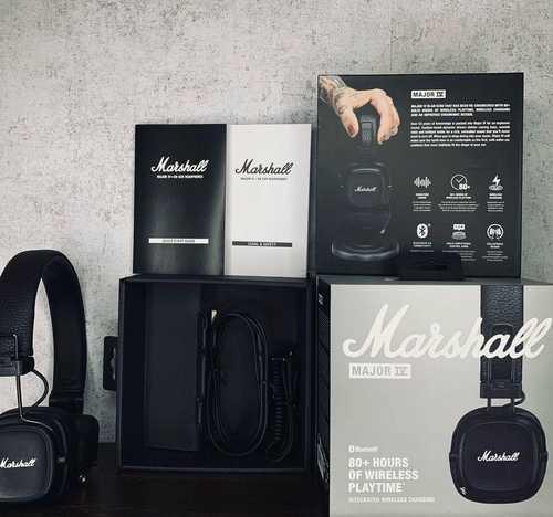 Беспроводные наушники marshall major iv