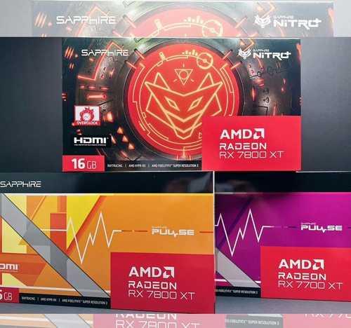 AMD RX 7600/7700XT/7800XT/7900XT/7900XTX