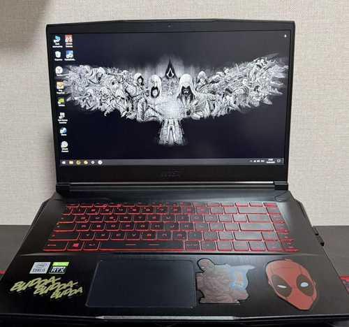 Ноутбук MSI GF65 Thin i5-10500H/3060/32 Гб/1,5 Тб